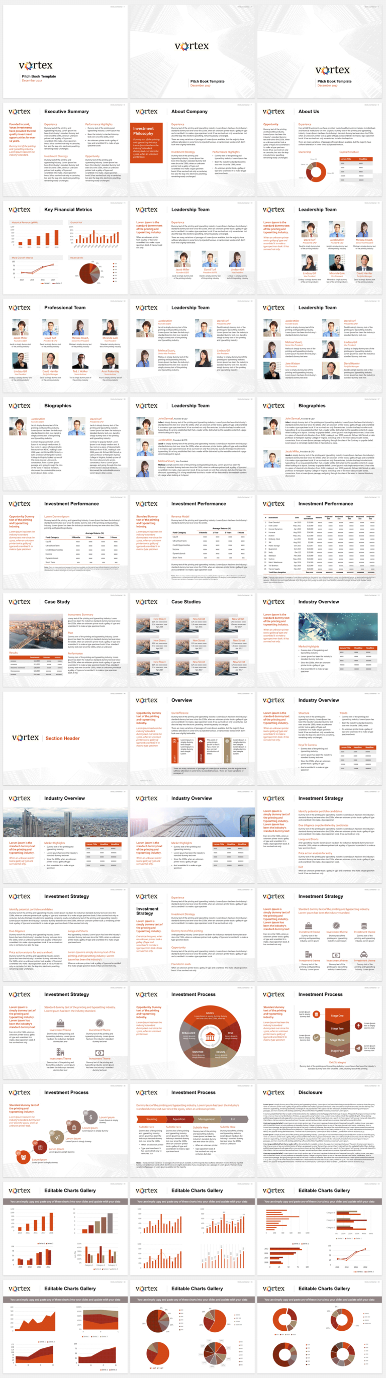 Pitch Book Template Example For Investment Banking Pitch Book NEW 