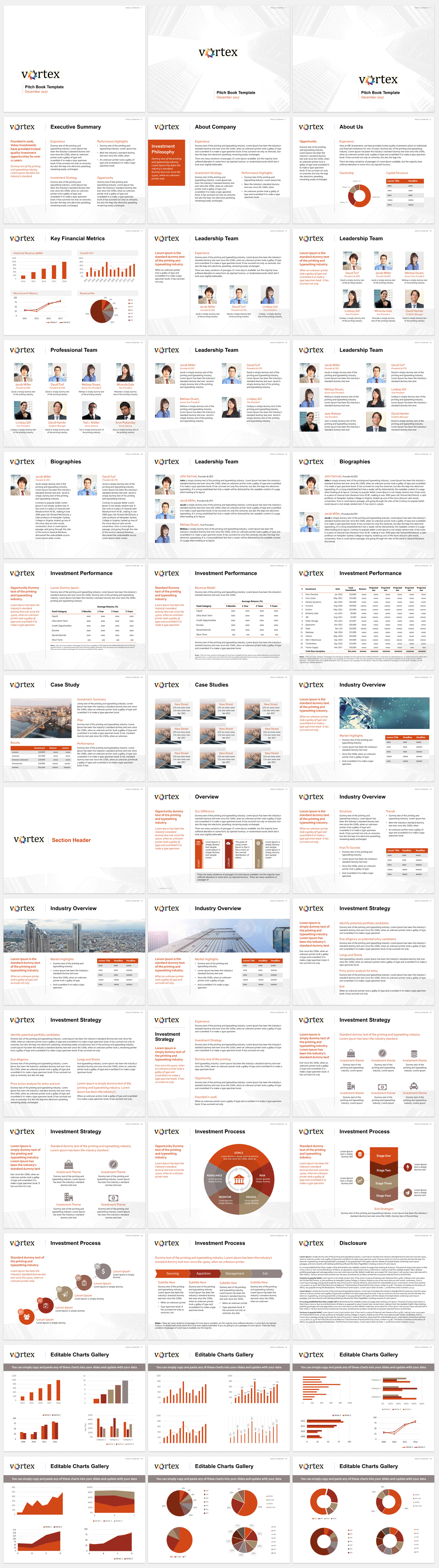 Pitch Book Template Example For Investment Banking Pitch Book NEW 