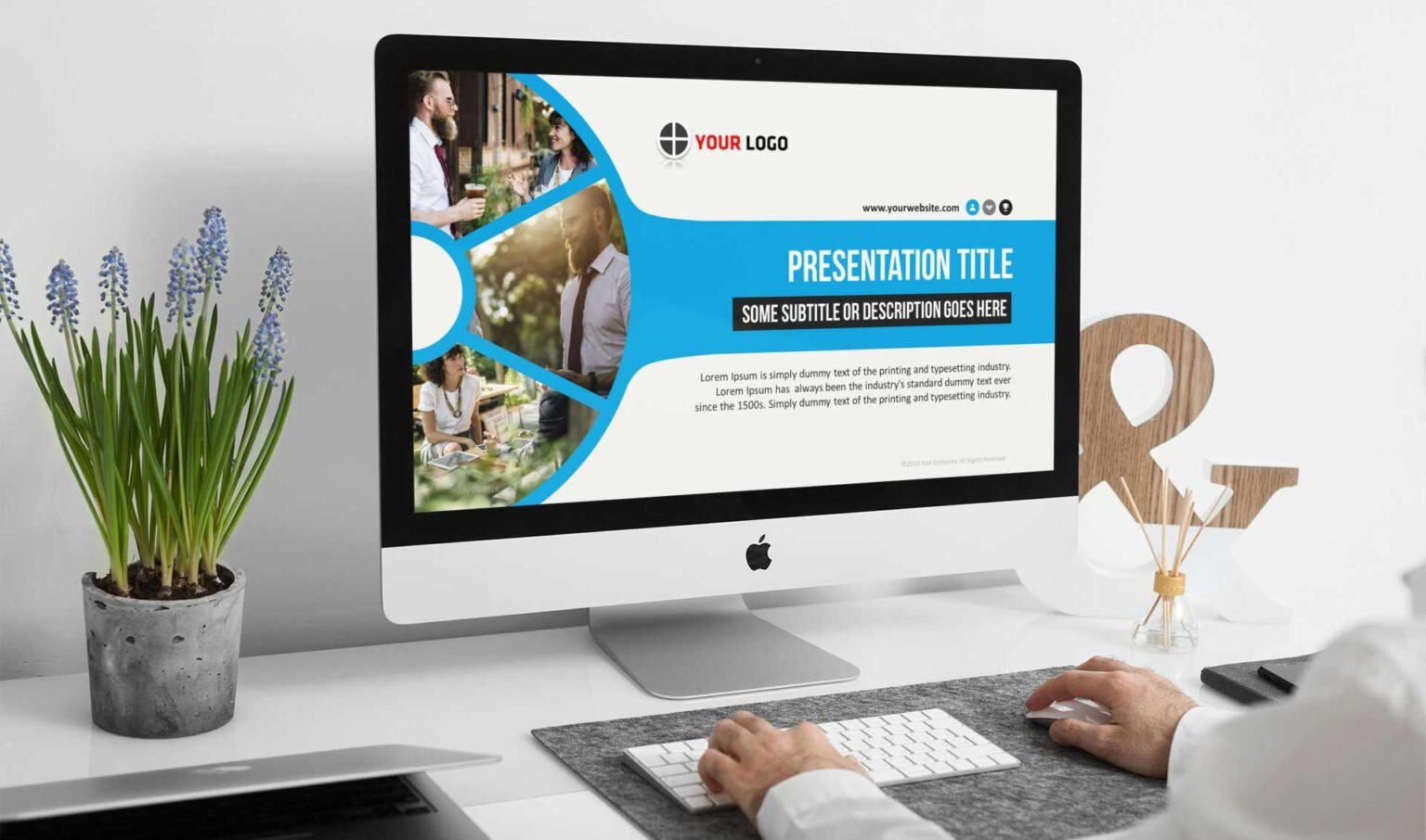 Amazingly Beautiful Business Presentation PPT Template - Download Now